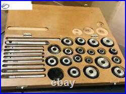 Valve Seat & Face Cutter Set Of 20PCs Carbon Steel With Wooden Box ...